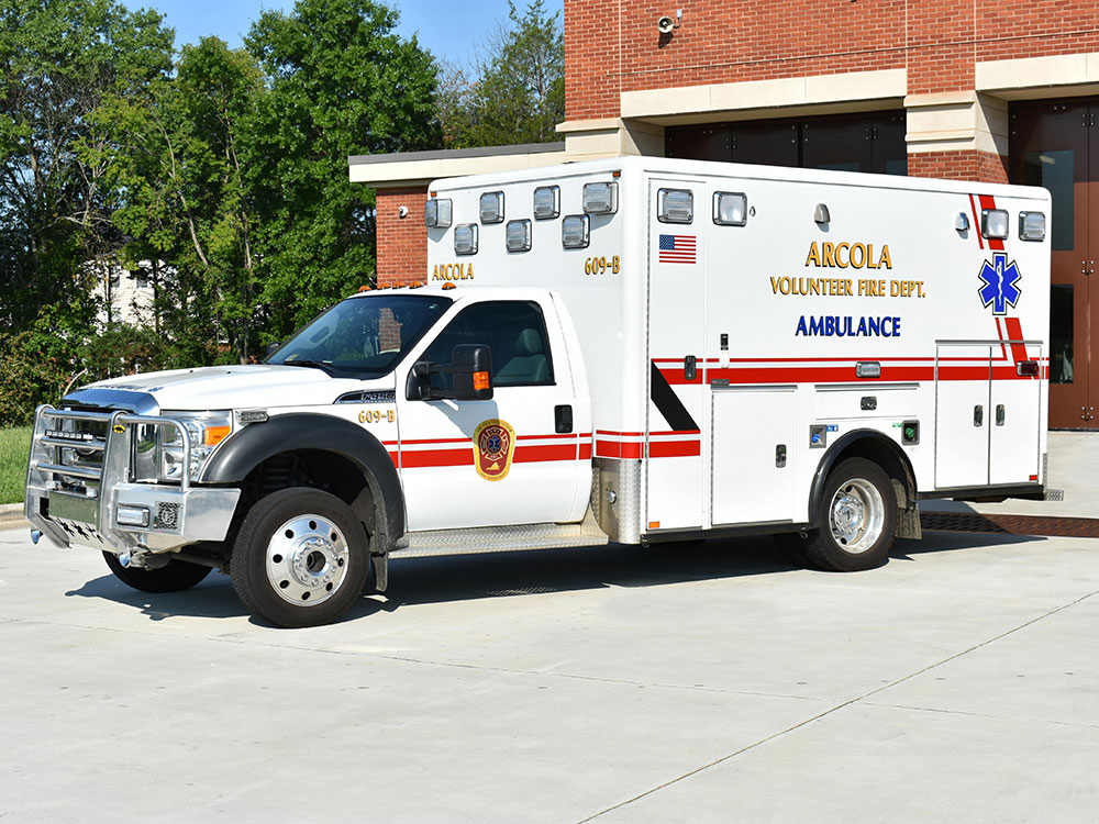 Ambulance 609B - Arcola Volunteer Fire Department